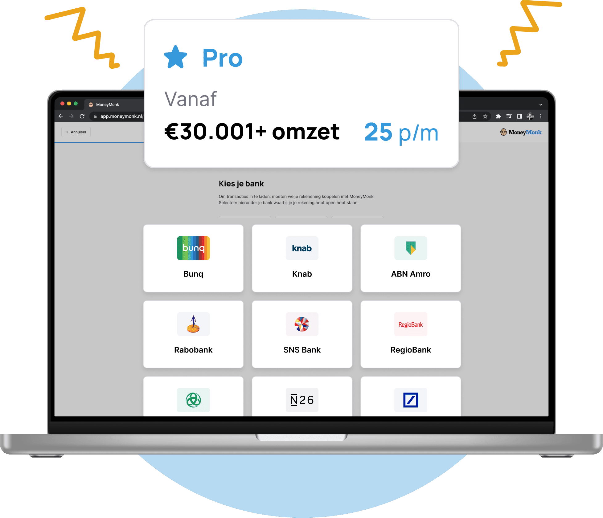 Hét boekhoudprogramma voor zzp’ers | MoneyMonk